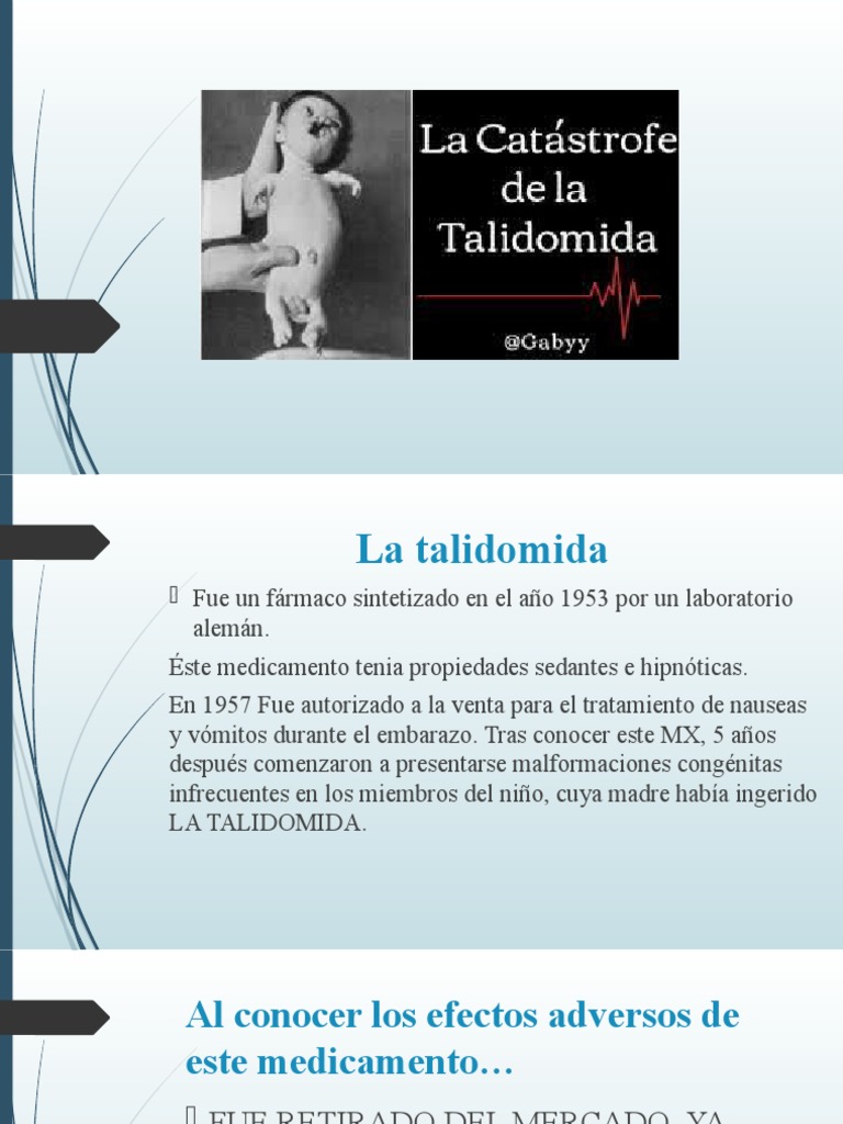 La Talidomida | PDF