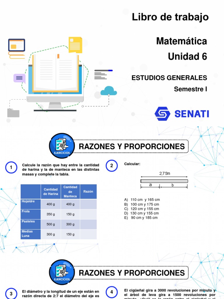Unidad 06 - Razones y Proporciones | PDF | Litro | Naturaleza