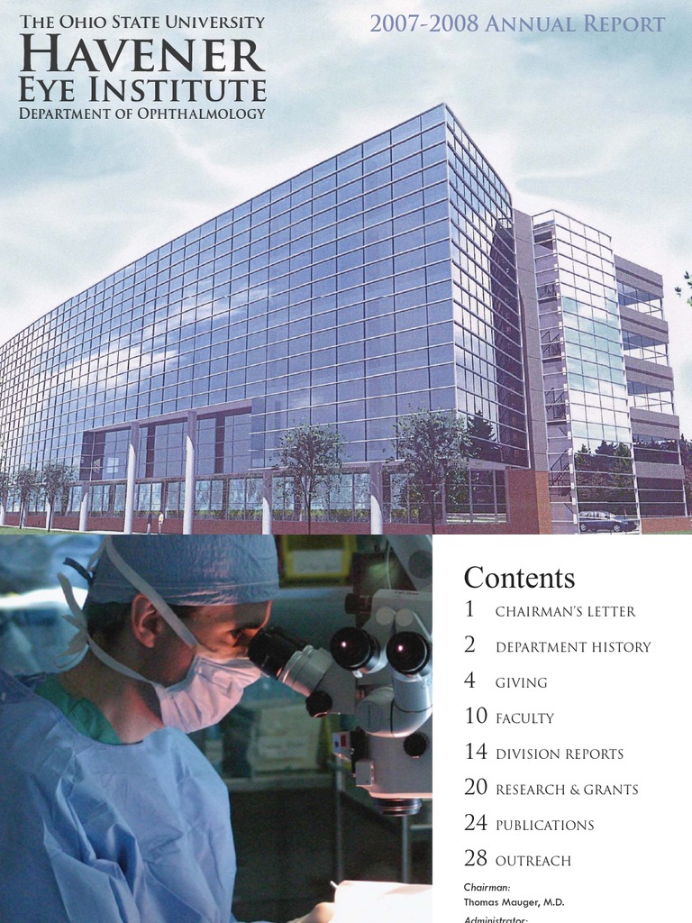 Ar 2007-2008 | PDF | Ophthalmology | Optometry