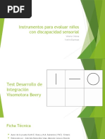 Ficha Test Beery | PDF | Lápiz | Cognición