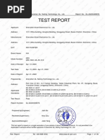 Salt Spray Test Report - Sample | PDF