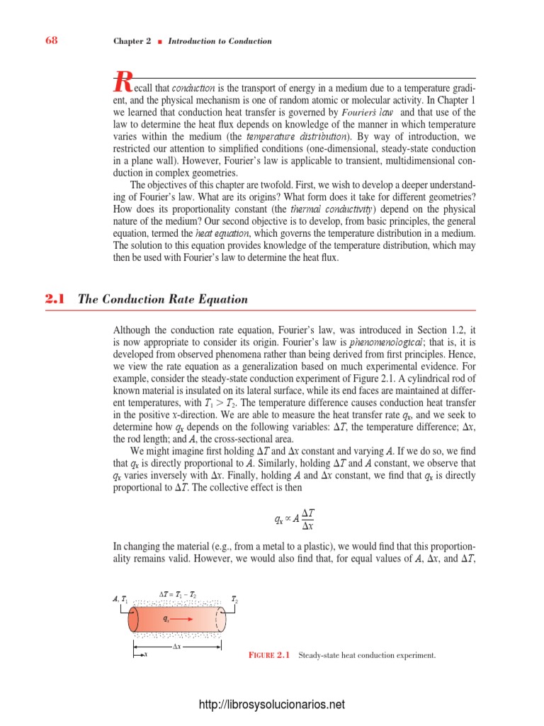 Transfe Libro Incropera en Ingles-95 | PDF | Thermal Conduction ...