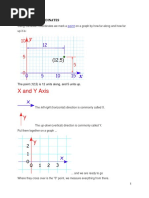 10 To 10 Coordinate Grid With Axes and Even Increments Labeled and Grid ...