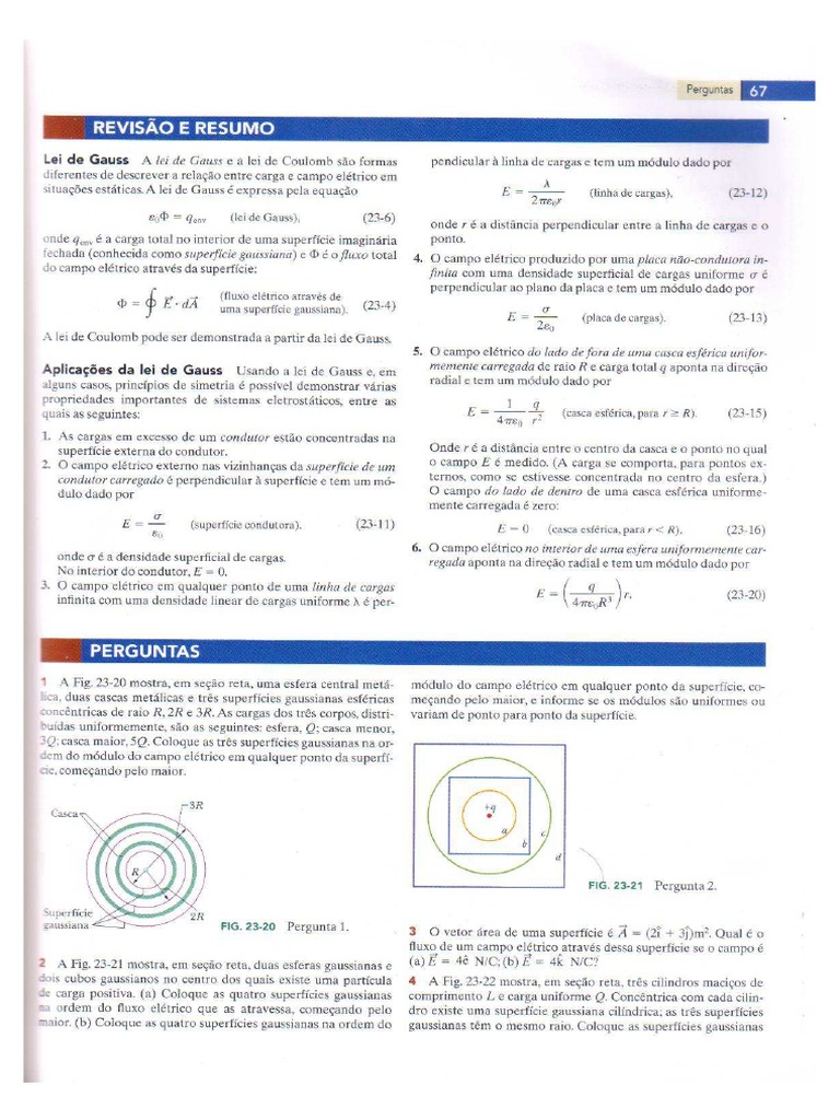 Capitulo 23 - Halliday - Física - Vol 1 - 8 Ed | PDF