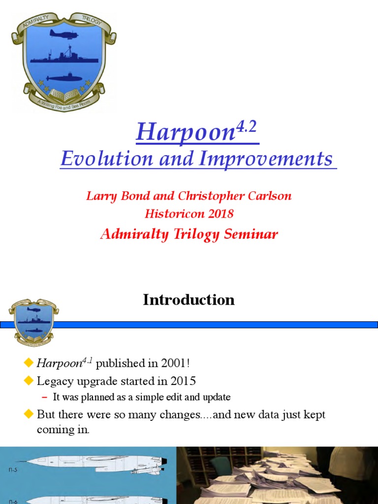 Harpoon: Evolution and Improvements | PDF | Sonar | Radar