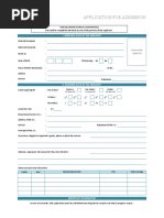 Pre School Admission Form Template | PDF | Preschool | Schools