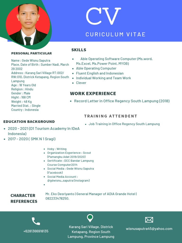 CV: Gede Wisnu Saputra | PDF