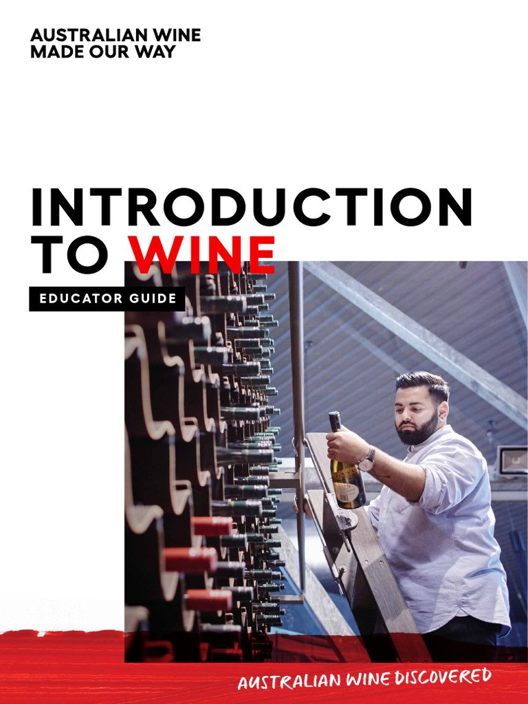 Educator Guide: Introduction to Wine | PDF | Winemaking | Aroma Of Wine
