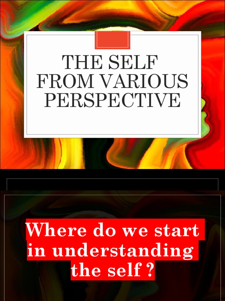 Chapter 1 Philosophical Perspective of The Self | PDF | Philosophy Of ...