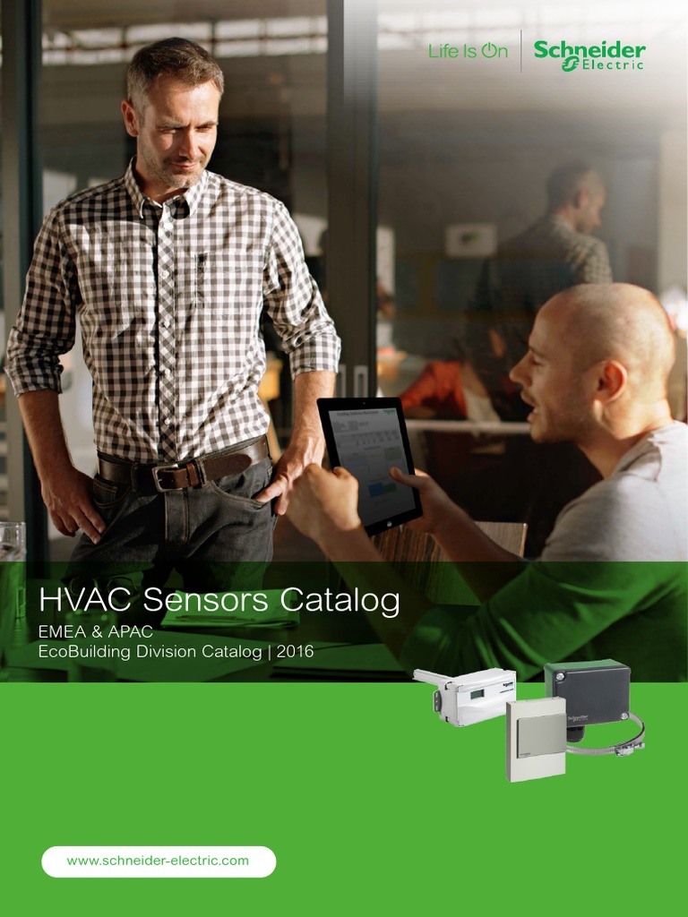 Hvac Sensors Catalog: Emea & Apac Ecobuilding Division Catalog - 2016 ...