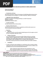 MS - W - 0001 REV 3-Cable Duct Mandrel Test Procedure - Appendix 5 | PDF