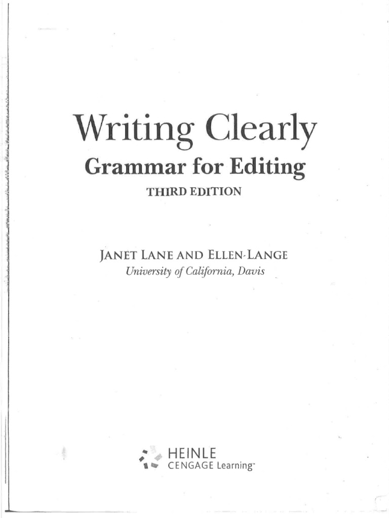 Writing Clearly | PDF