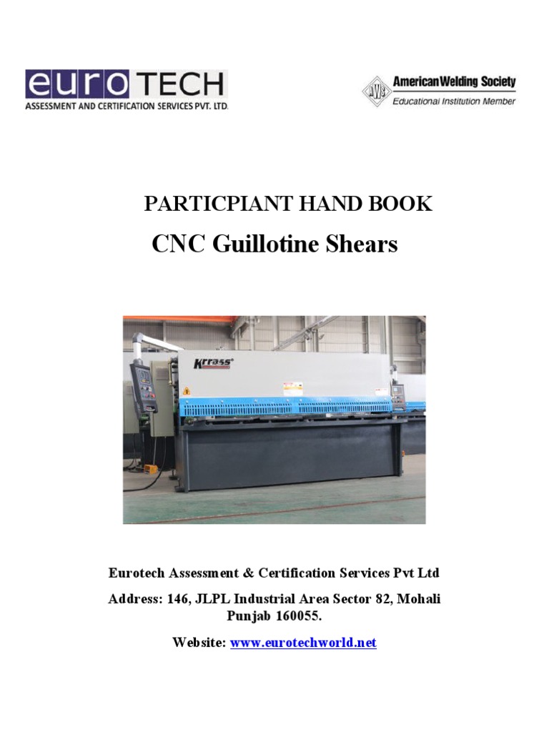Optimizing Guillotine Shear Performance: A Guide to CNC Controls, Safety Features, and Technical ...