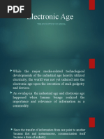 Electronic Age | PDF | Floppy Disk | Electronics