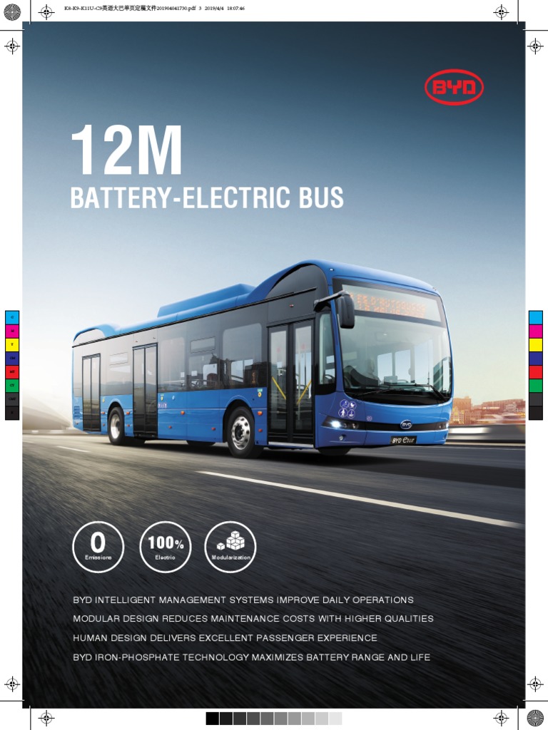 Byd Ebus 12.20190610064359761709 | PDF | Green Vehicles | Electric Vehicle