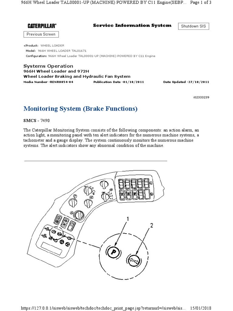 Monitor System Brake | PDF | Brake | Machines
