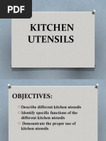 20 Kitchen Tools and Its Uses | PDF | Frying Pan | Spoon