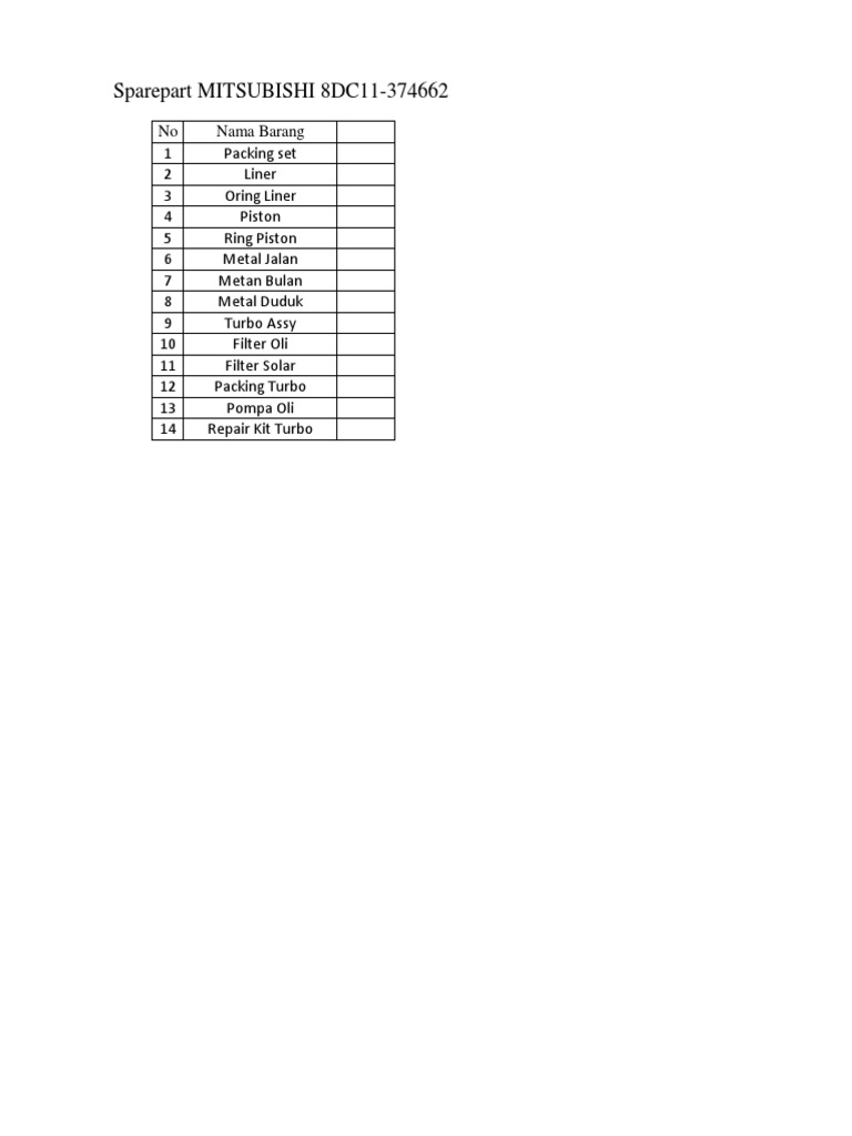 Mitsubishi 8DC11 PDF | PDF