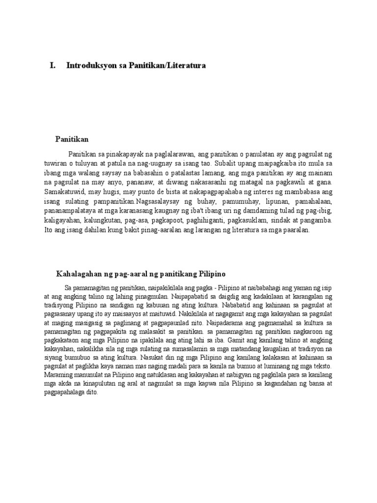 Filipino 2 Assignment | PDF