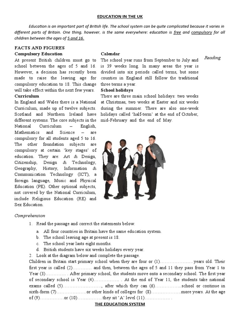 UK Education System Explained | PDF | Academic Degree | Educational Stages