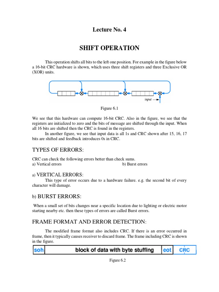 Shift Operation | PDF | Network Topology | Computer Network