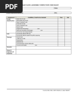 Chain Block Inspection Checklist Form | PDF