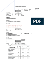 Airlift Basic Calculation | PDF | Gallon | Volume