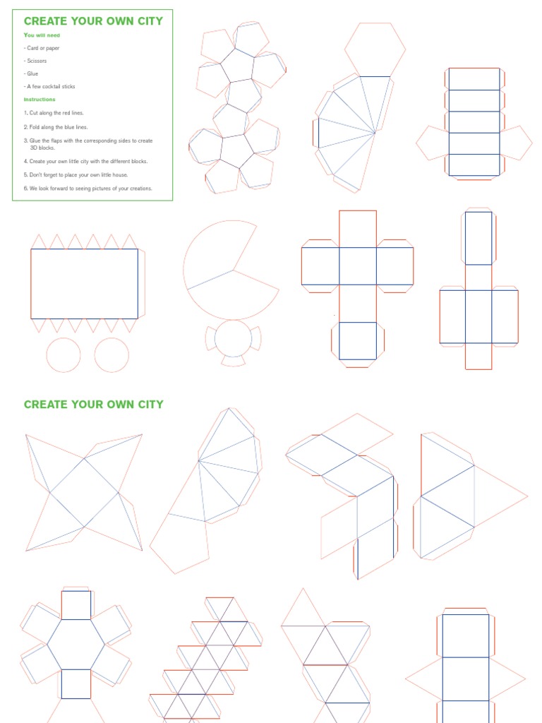 Create Your Own City Templates PDF | PDF