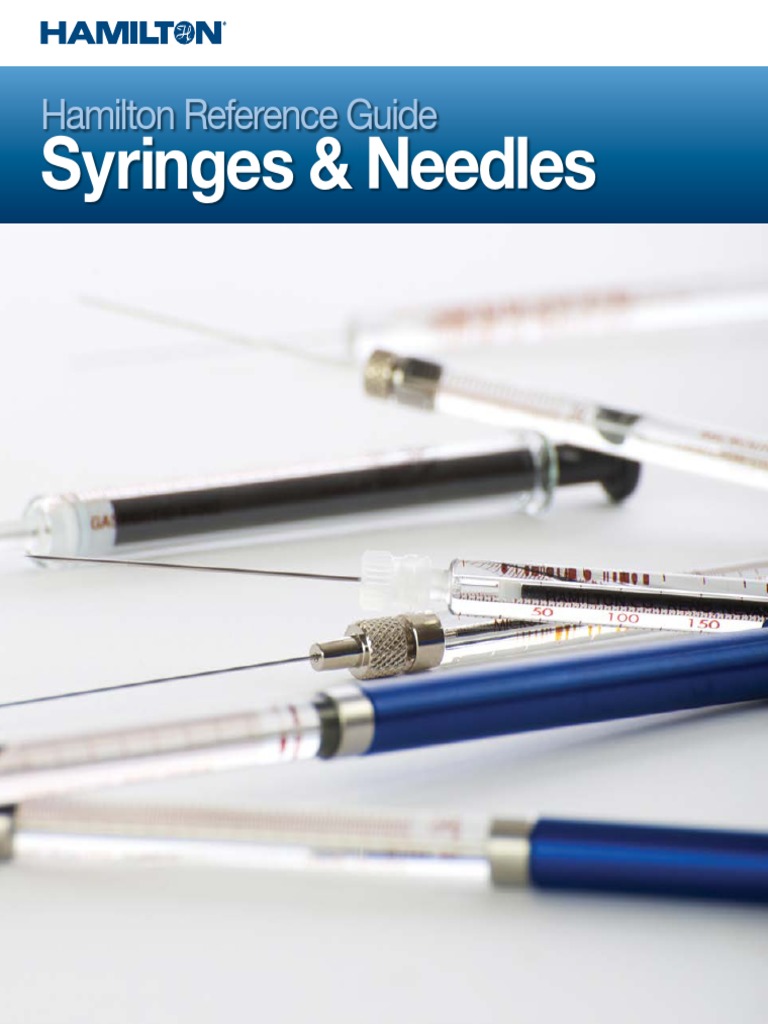 Syringe Needle Reference-Guide PDF | PDF | Syringe | Equipment