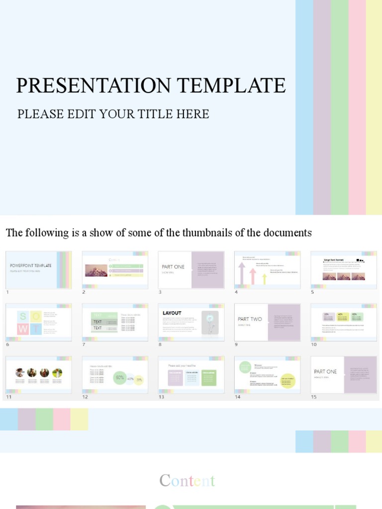 Warm Color Template | PDF | Page Layout | Printing
