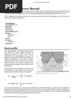 External Metric ISO Thread Table Chart Sizes M20 - M55 - Engineers Edge ...