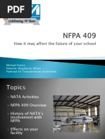 NFPA 409: Fire Protection for Hangars | PDF