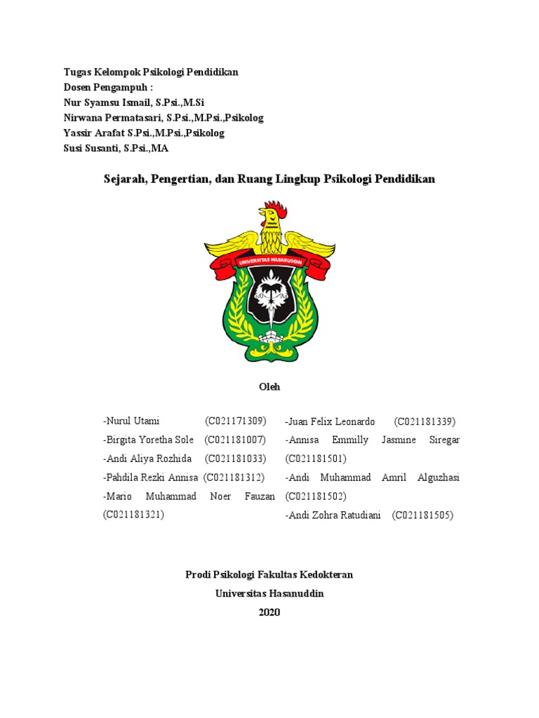 Kelompok 4 Psi - Pendidikan | PDF