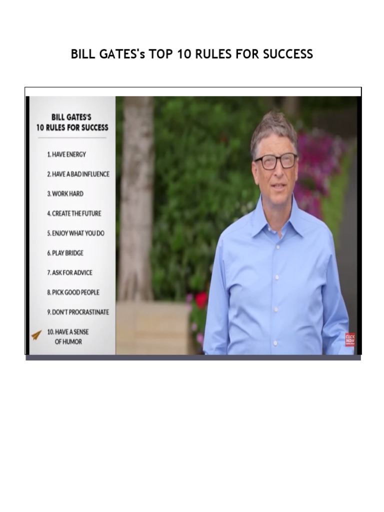 Bill Gates I & Ii | PDF