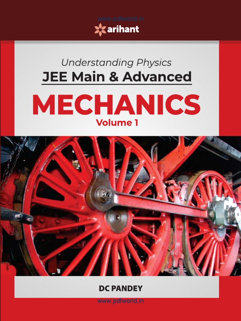 Understanding Physics For JEE Main and Advanced Mechanics Part 1 2020 ...