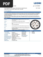 Catalog Leoni Cable | PDF | Polyvinyl Chloride | Wire
