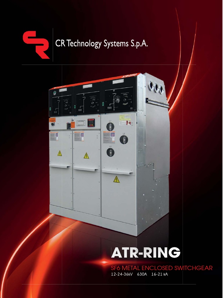 Atr-Ring: Sf6 Metal Enclosed Switchgear S F E N Losed Switch | PDF ...