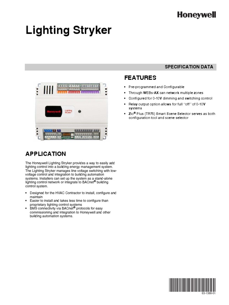Lighting Stryker | PDF | Building Automation | Lighting