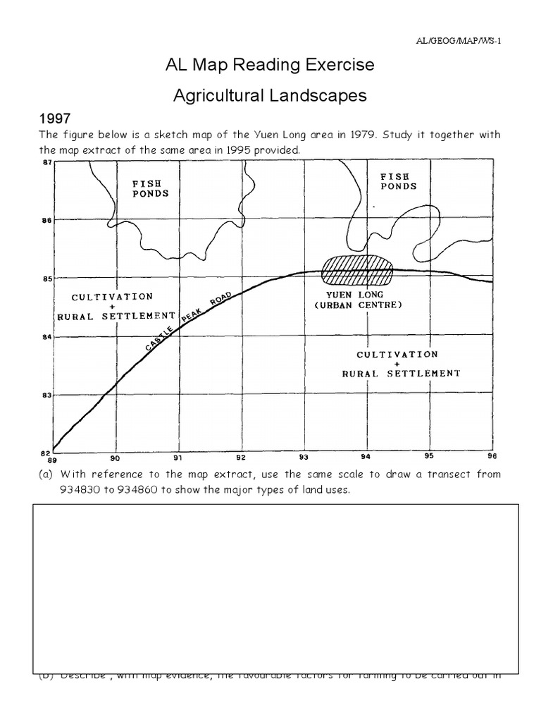 AL Map Reading Exercise 1 | PDF | Map | Flood
