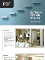 Interior Design Styles Guide | PDF | Interior Design | Furniture