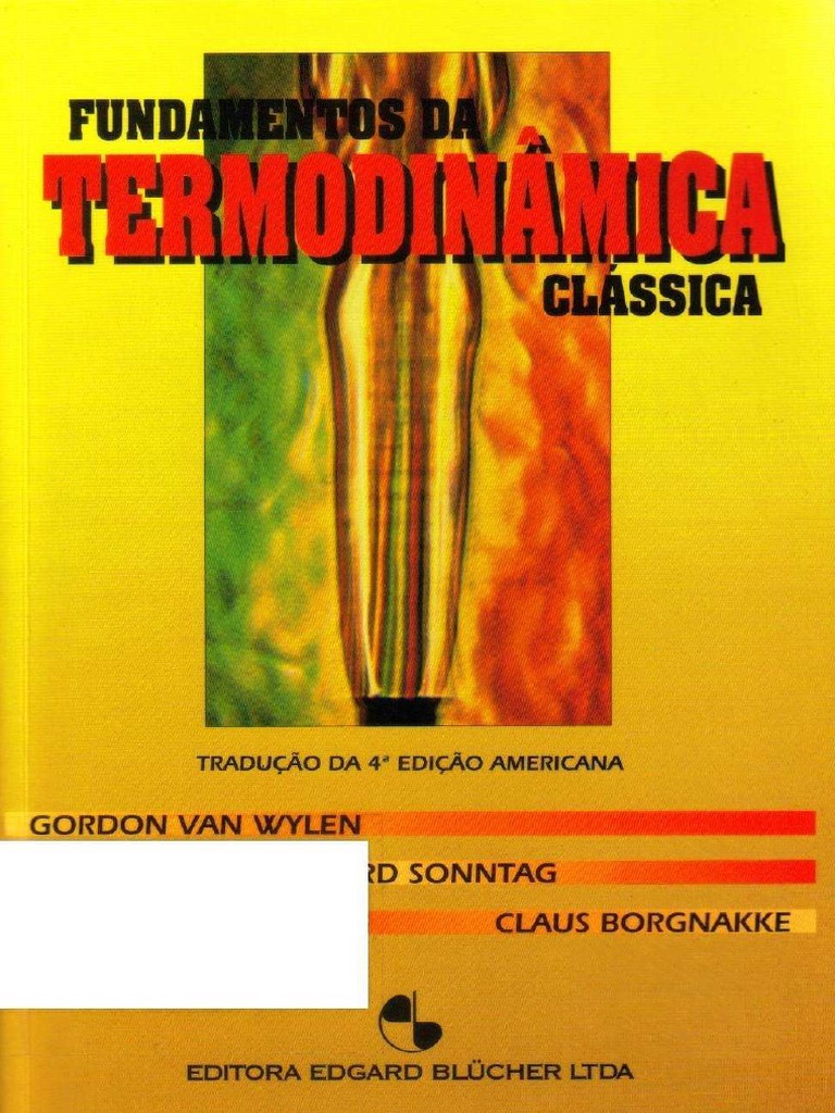 Livro - Van Wylen - Fundamentos Da Termodinâmica Clássica 4ed PDF | PDF