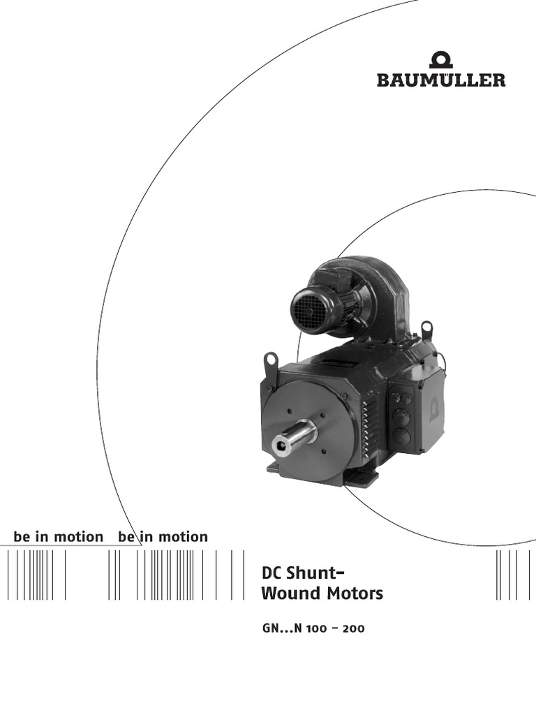 Motores BAUMULLER | PDF | Electric Motor | Electrical Components