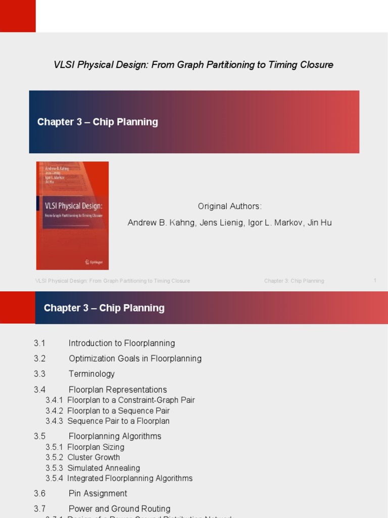 VLSI Physical Design: From Graph Partitioning To Timing Closure | PDF | Combinatorics | Graph Theory