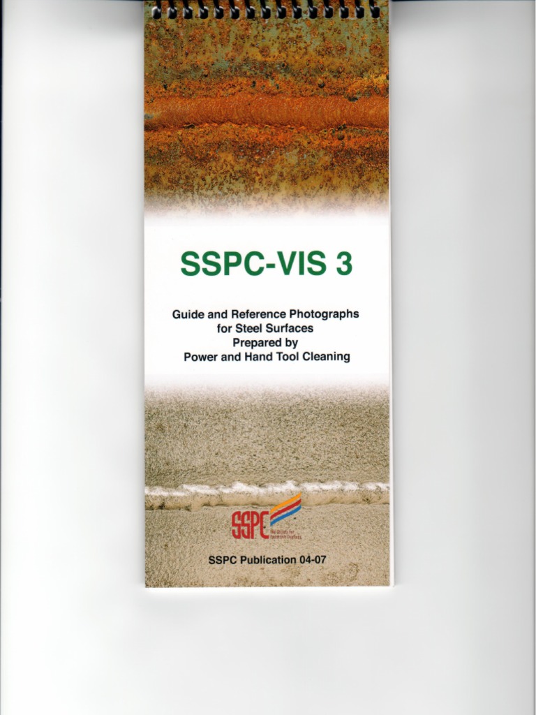 SSPC-VIS 3-Guide and Reference Photographs For Steel Surfaces Prepared ...