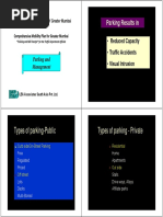 LTA Vehicle Parking Provision Handbook | PDF | Parking | Elevator