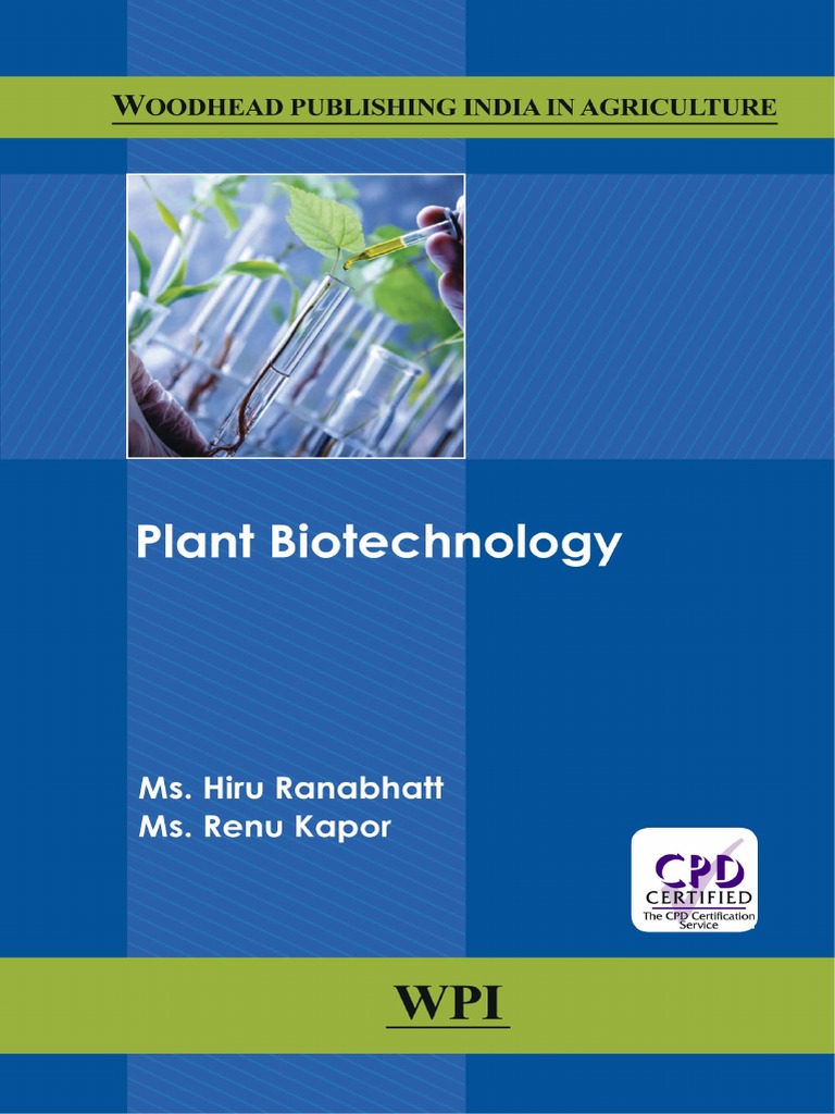Plant Biotechnology | PDF | Biotechnology | Genetically Modified Organism
