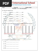 CLASS-3 MATHS Money WORKSHEET | PDF | Money | Cash