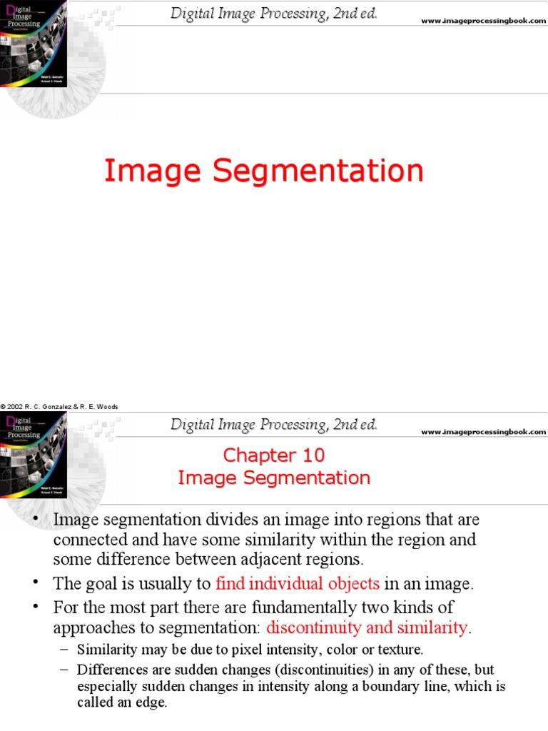 Segmentation | PDF | Image Segmentation | Computer Graphics