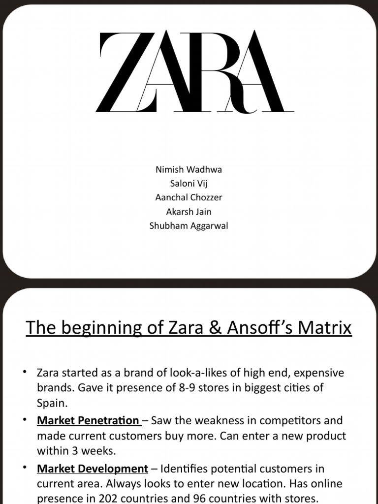 ZARA Group 6 Term 2 | PDF | Brand | Fashion