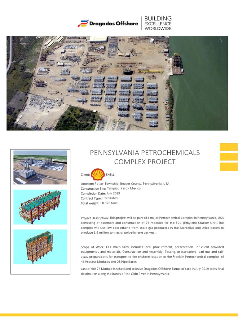 Fact Sheet Pennsylvania Petrochemicals Complex | PDF